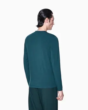 Giorgio Armani Stretch Viscose Jersey Jumper