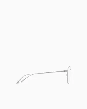 Giorgio Armani Panto Eyeglasses - Silver