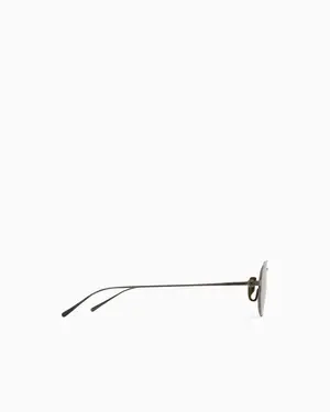 Giorgio Armani Oval Sunglasses - Grey