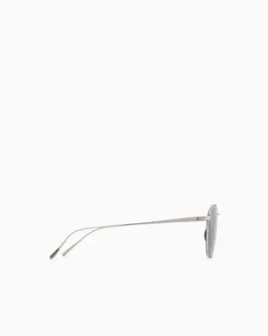 Giorgio Armani Square Sunglasses - Silver