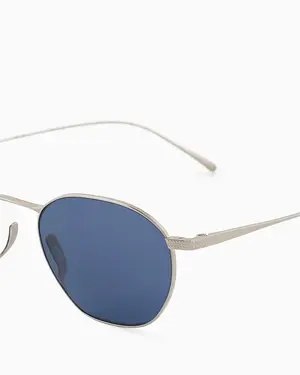 Giorgio Armani Square Sunglasses - Silver