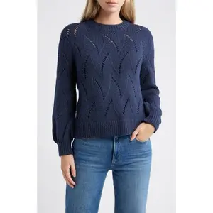 Caslon Pointelle Sweaters For Women