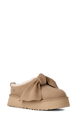 UGG Classic Mini Bow Shearling Slipper