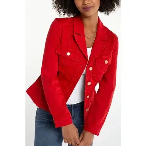 LIVERPOOL Tab Detail Peplum Jacket