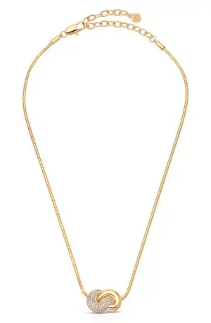 Ettika Love Me Knot Pendant Necklace