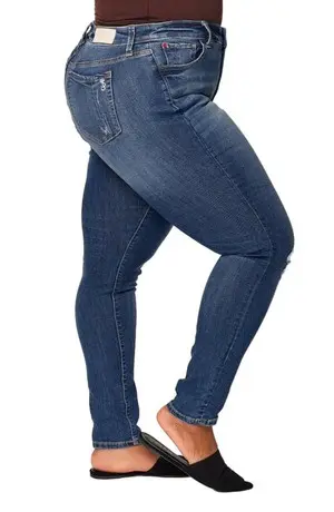 SLINK JEANS High-rise Skinny Jeans