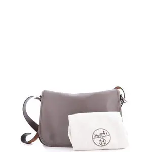 HERMES Barda Messenger Bag Veau Sikkim 35