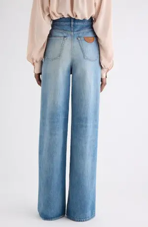 Chloé High-rise Wide-leg Jeans