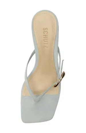 Schutz Miriam Slide Sandal - Light Azure