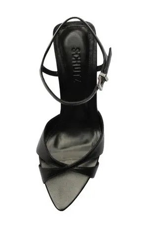 Schutz Maxine Ankle Strap Wedge Sandals