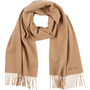 Brooks Brothers Signature Solid Hair Scarf - Camel