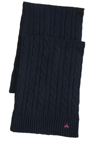 Brooks Brothers Cable-knit Scarf