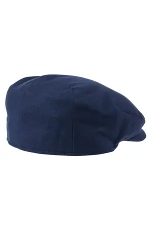 Brooks Brothers Wool Driving Cap - Navy