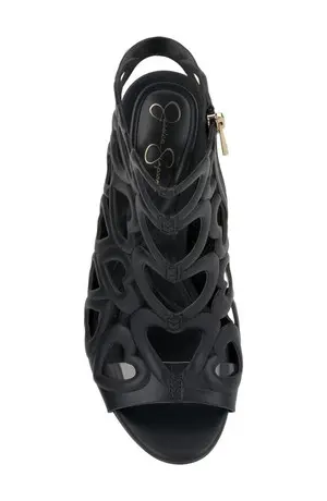 Jessica Simpson Jalina Sandal - Black/clear