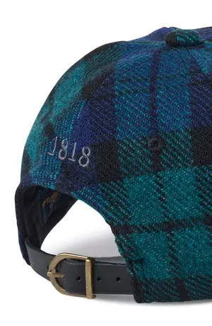 Brooks Brothers Plaid Baseball Cap