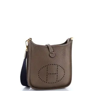 Hermès Evelyne Bag Gen Iii Clemence Tpm - Grey