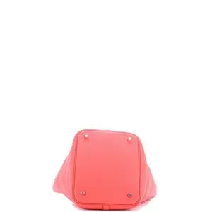 Hermès Picotin Lock Bag Clemence Mm - Red