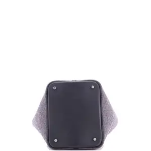 Hermès Picotin Lock Bag Felt With Leather Mm