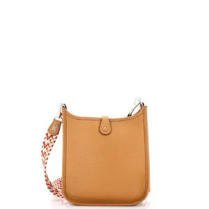 Hermès Evelyne Bag Gen Iii Clemence Tpm - Biscuit