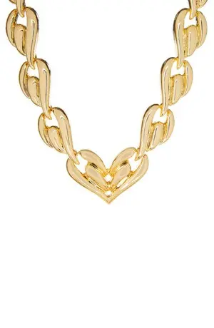 MARLYN SCHIFF Valentina Pendant Necklace - Gold