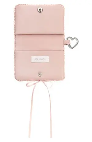 STAND OIL Embroidered Logo Wallet