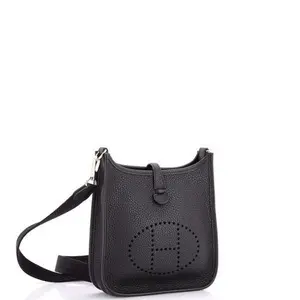 Hermès Evelyne Bag Gen Iii Clemence Tpm - Black