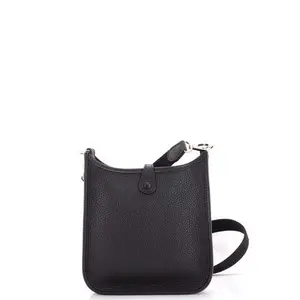 Hermès Evelyne Bag Gen Iii Clemence Tpm - Black