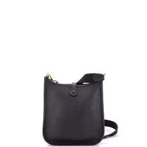 Hermès Evelyne Bag Gen Iii Clemence Tpm - Noir