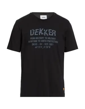 DEKKER T-shirt Size Cotton - Black
