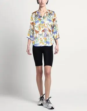 SHIRTAPORTER Multicolor Top - White