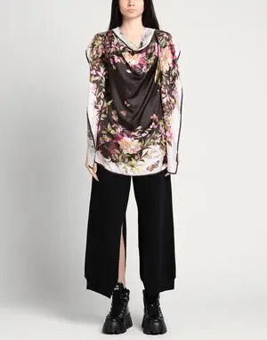 SHIRTAPORTER Floral-print Top - Black