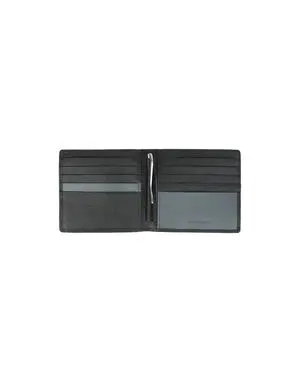PIQUADRO Wallet Bovine Leather - Black