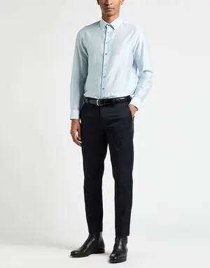 Dolce & Gabbana Midnight Cotton Blend Twill Trousers - Blue