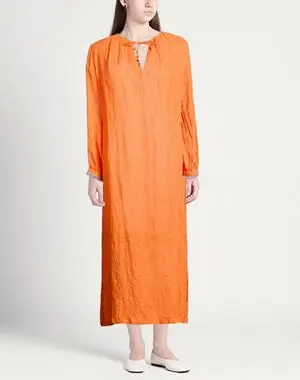 BAZAR DELUXE Woven Kaftan Midi Dress
