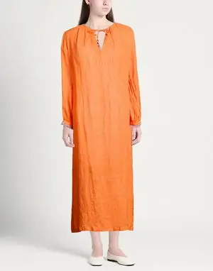BAZAR DELUXE Woven Kaftan Midi Dress
