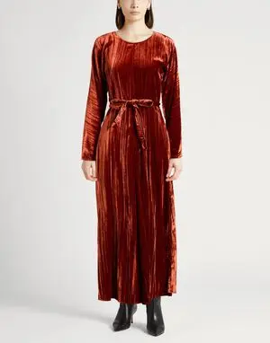 FORTE_FORTE Maxi Dress In Viscose And Polyamide - Red