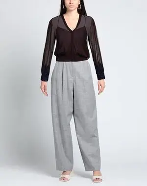 FORTE_FORTE Georgette Appliqued Shirt - Purple