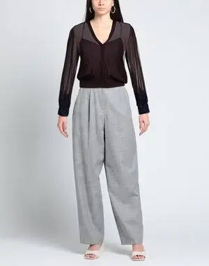 FORTE_FORTE Georgette Appliqued Shirt - Purple