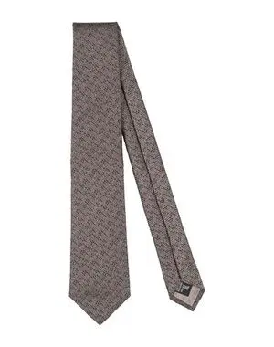 Emporio Armani Jacquard Necktie - Beige