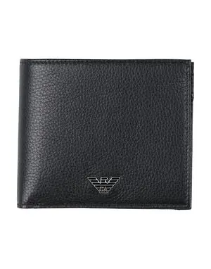 Emporio Armani Wallet Leather - Black
