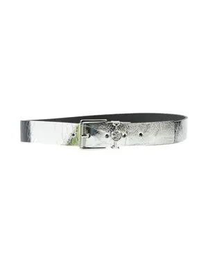 MICHAEL KORS Metallic Leather Belt
