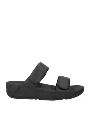 Fitflop Leather Sandals - Black