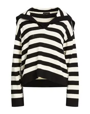 ROBERTO COLLINA Cotton Striped Hooded Sweater