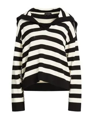 ROBERTO COLLINA Cotton Striped Hooded Sweater