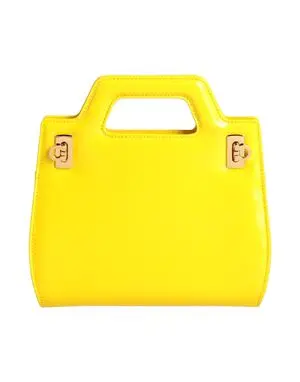 FERRAGAMO Wanda Mini Handbag - Yellow