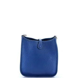Hermès Evelyne Bag Gen Iii Clemence Tpm - Blue