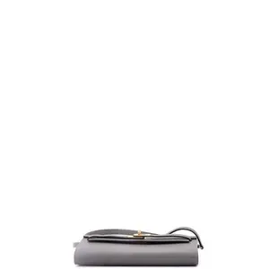 Hermès Kelly To Go Wallet Evercolor - Grey