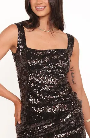 PETAL & PUP Sequin Mini Dress