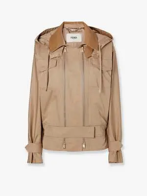 Fendi Collared Outerwear For Women