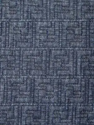 Fendi Padded Denim Mini Dress - Blue